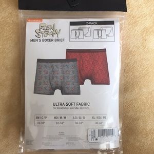 Nickelodeon | Underwear & Socks | Nickelodeons Ren Stimpy Mens Boxer ...